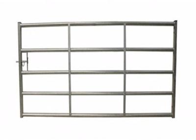 China 1.8m x 2.1m, 1.6 x 2.1m, 1.8m x 2.4m 42mm hot dipped galvanized cattle farm gate fence / used corral panels for sale