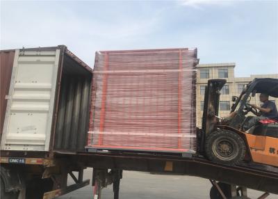 China Australia Adeliade AS4687-2007 standard Temporary Fencing Panels 2.1mx2.4m OD32mm wall thick 2.00mm Mesh 60mmx150mm for sale