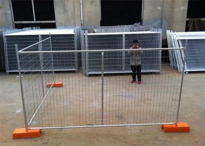 China Temporary Construction Fencing New Zealand 2.1m x 2.4m OD 40mm wall thick 1.60mm for sale