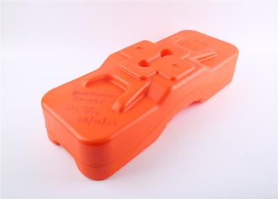 China 620mm x 230mm x 130mm parallel hole temporary fence HDPE foot UV finished for sale