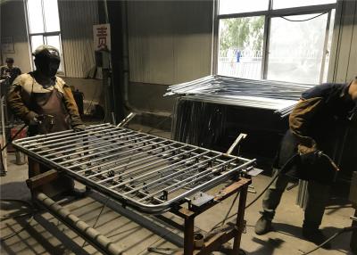 China 38mm tubes crowd control barriers 1200mm height x 2300mm width AS/NZS 1576 for sale