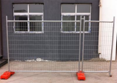 China 2100mm x 2400mm Melbourne temporary fencing standard OD 32 x 2.00 temp fence panels for sale