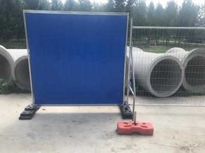 China 2000*2160mm Steel Hoarding Fence Construction Site for sale