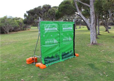 China Acoustical Fence Portable Soundproof Fence 40dB for sale