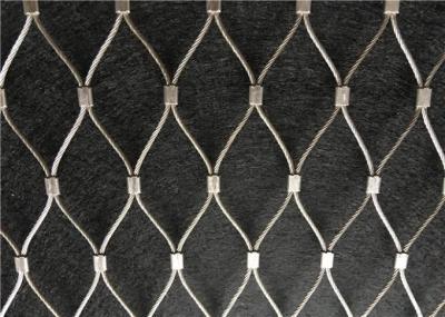 China Cable Stainless Steel Wire Rope Mesh Safety Net for sale