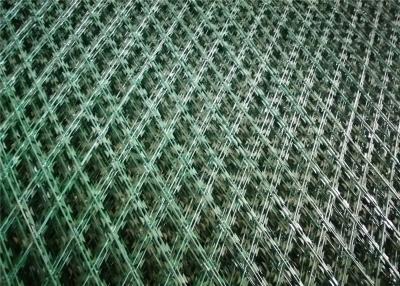 China Hot Dipped Galvanized Welded Razor Wire Mesh 100mm*100mm mesh aperture for sale