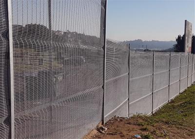 China Welded 358 No Climb Security Fence , Galvanized Climb Proof Fence 4mm Mesh Highly Secure for sale
