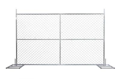 China Chain Wire Construction Fencing Panels 1830mm*2950mm OD 35mm cross brace wall thick 1.6mm for sale