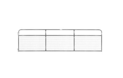 China Farm & Ranch / Livestock Handling Equipment / Corral Panels & Gates / Tarter 2 x 4 Wirefilled Gate Gray 16 for sale