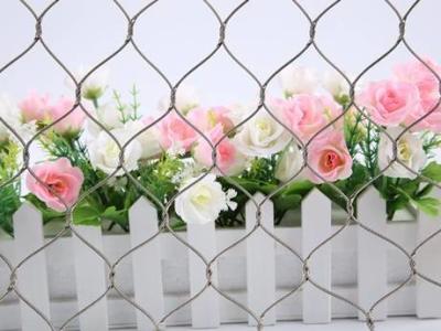 China SS Flexible Ferruled Wire Rope Mesh Net For Zoo Enclosure​ Wire Structure 7*7 7*19 And Measurement for sale