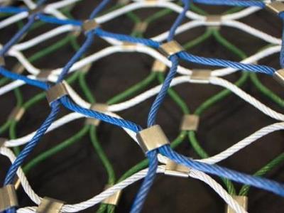 China stainless steel Wire rope zoo mesh Leopard enclosure mesh 316L stainless steel for sale