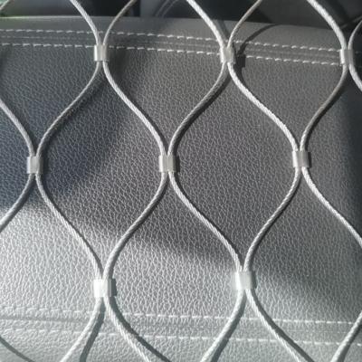 China aisi 316 grade 7x19 flexible woven stainless steel wire rope mesh for sale