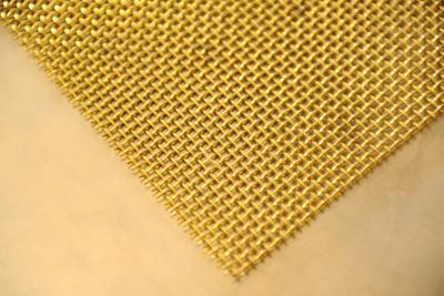 China Bronze Wire Mesh Screen Micron Brass Woven Wire Mesh for sale