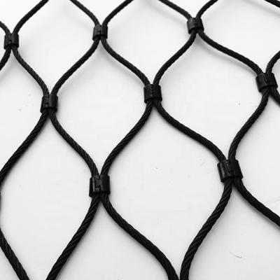 China Stainless Steel Grades 316 Zoo Mesh Stainless Steel Wire Net Ferruled Types AISI304 for sale