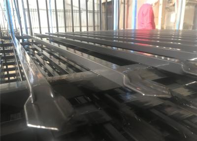 China 2.1m powder coated commercial steel picket Hercules fence for Australia market for sale
