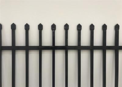 China black powder painted used aluminium picket fence for sale