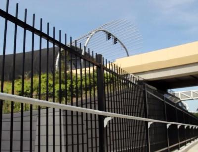 China iron steel fence, steel tubular fence, steel pickets fence for sale