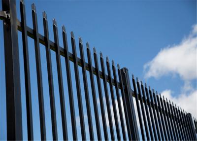 China Professional direct supplier best quality galvanized steel picket fence (ISO & CE factory) for sale