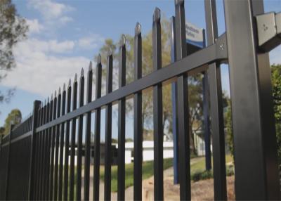 China garrison fence panels spear crimped design 1800mm height and 3000mm width for sale