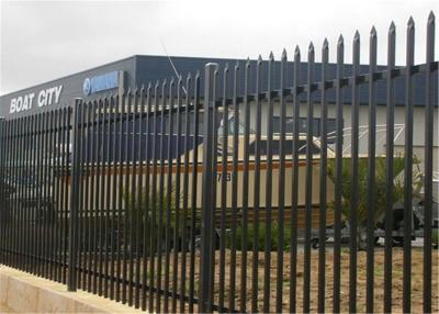 China Steel Fence panels 2.1mx2.4m garrison security fence panels for sale