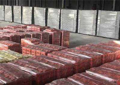 China temp site fence panels for construction 2100mm x 2400mm panels 10000 pieces stocked for sale