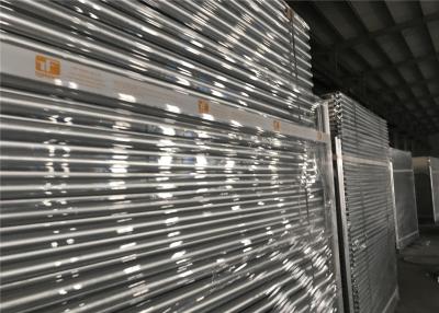 China Free Standing Temporary Fencing Panels 2.1mx2.4m OD32mm wall thick 1.80mm Mesh 60mm x 150mm Dia:4.00mm for sale