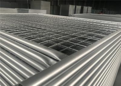 China 2.1mx2.4m OD 40mm x 1.5mm wall thickness mesh 60mm x 150mm heavy duty design construction site temporary fence panels for sale