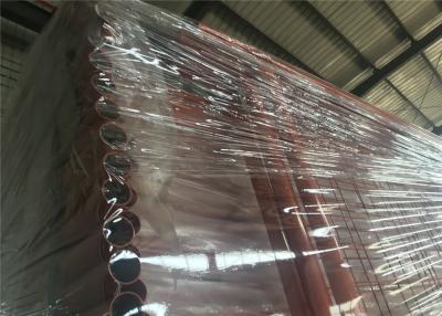 China Interpon Powder Coated Minimum 80 microns Orange Color Temporary Construction Fencing for sale