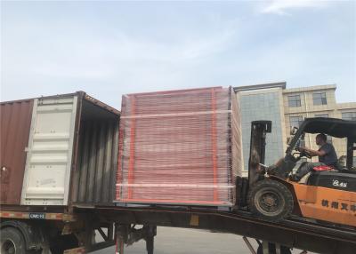 China Powder Coated Minimum 80 microns construction site temp fence panels 2.1mx2.4m for sale