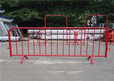 China Heras 2m Width security galvanized crowd control barriers fence for sale