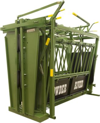 China Double Squeeze Cattle Chute for sale