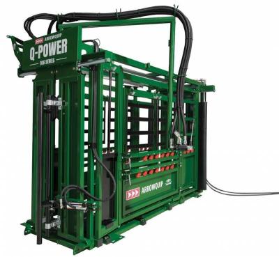 China Double Squeeze Cattle Chute for sale