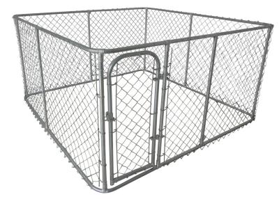 China 10' x 10' x 6' dog kennel DIY chain wire dog fence for sale
