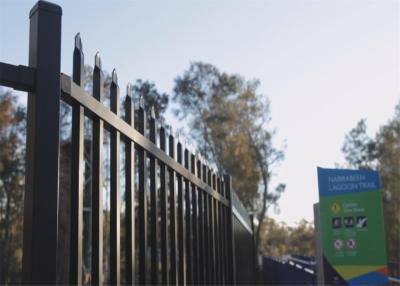 China Metal Garrison Fencing panels 2100mm x 2400mm width for sale