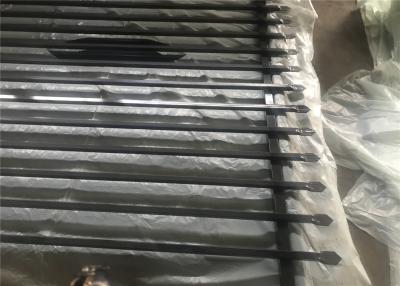 China Tubular Garrison Fence / Australia Security Commerical Garrison Fence Panel / Black Garrison Fence for sale