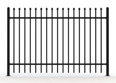 China 1500mm High X 2400mm Wide 2 Horizontal Rails 40X40X2.0 16 upright picket 25X25X1.6	 	2 for sale