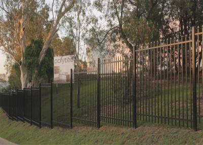 China Tubular Security Garrison Fencing Panels 2.1mx2.4m for sale