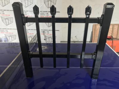 China Crimped Press Top Security Residential Fencing Panels H1.8M*W2.4 Rails 50mm for sale