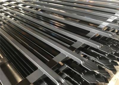 China Stain Black Powder Garrison Fencing Panels for sale