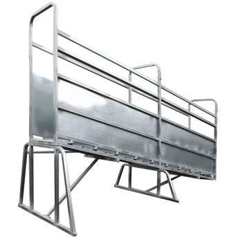 China Adjustable Galvanized Cattle Chute Loading Ramp for sale