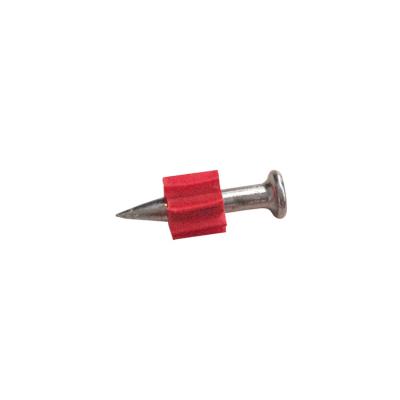 China Ceiling Powers Drive Pins With Red Flute / Hammer Drive Pins 10mm Washer Dia for sale
