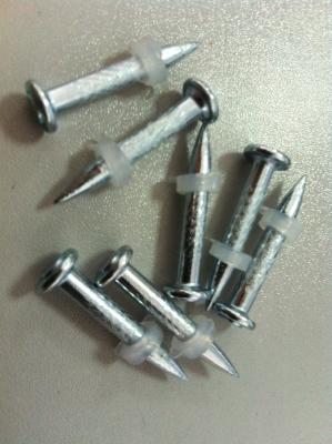 China EDN DRIVE PINS WITH PLASTIC WASHER POWER ACTUATED FASTENERS  STEEL SHOOTING NAILS for sale