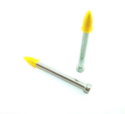 China High Velocity Concrete Drive Pins With Orange Point Cap 52-56° HRC Hardness for sale