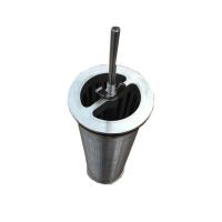 China HV Glass Fiber Industrial Hydraulic Filters 50 Micron Stainless Steel Water Filter for sale