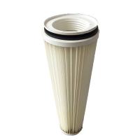 China Fiberglass 0.5um Industrial Dust Collector Cartridge Filters Cellulose Polyester Filter for sale