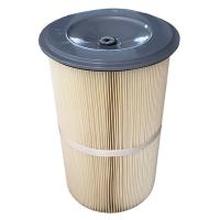 China Superfine Fiber Dust Collector Filter PET Fiber Glass Pleated Filter Cartridge for sale