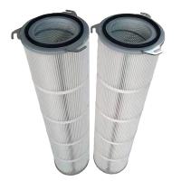 China 3 Micron 100 Micron Dust Collector Filter Cartridge ABS Plastic Frame for sale