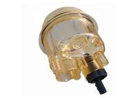 China Excavator Truck Fuel Filters Fiberglass Oil Water Separator Fuel Filter Bowl for sale