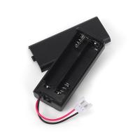 China ABS Plastic 2xAAA Battery Holder Custom 3V Battery Box OEM ODM With ON / OFF Switch for sale