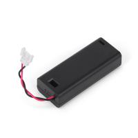 China ABS Plastic 2xAAA Battery Holder Custom 3V Battery Box OEM ODM With ON / OFF Switch for sale